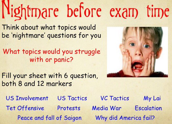 Nightmare before exam time – mrthorntonteach