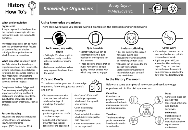 History How To – mrthorntonteach