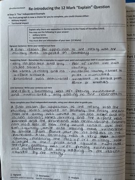 The Single Paragraph Outline – mrthorntonteach